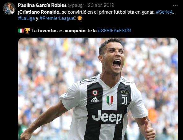 How did Cristiano Ronaldo win his first league title with Juventus ...