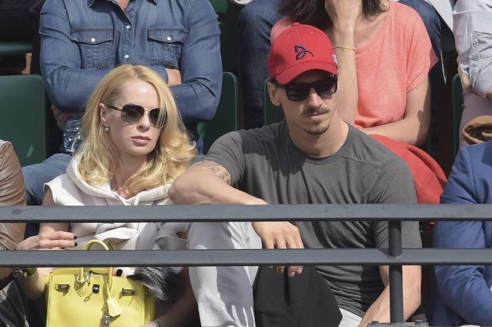 How Zlatan Ibrahimovic met his partner