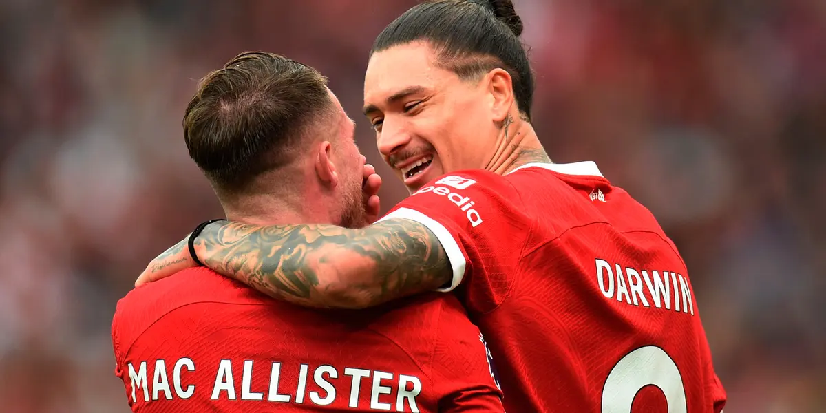 Nuñez follows in the footsteps of Mac Allister in the Premier League