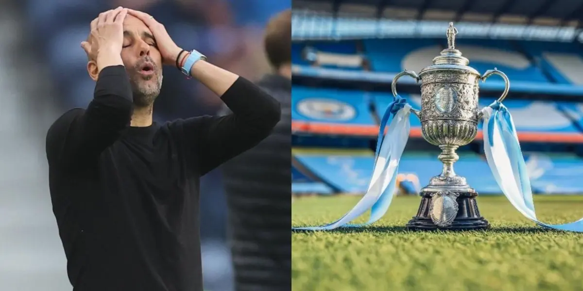 After being champion of the FA Cup, the worst news that Pep Guardiola ...