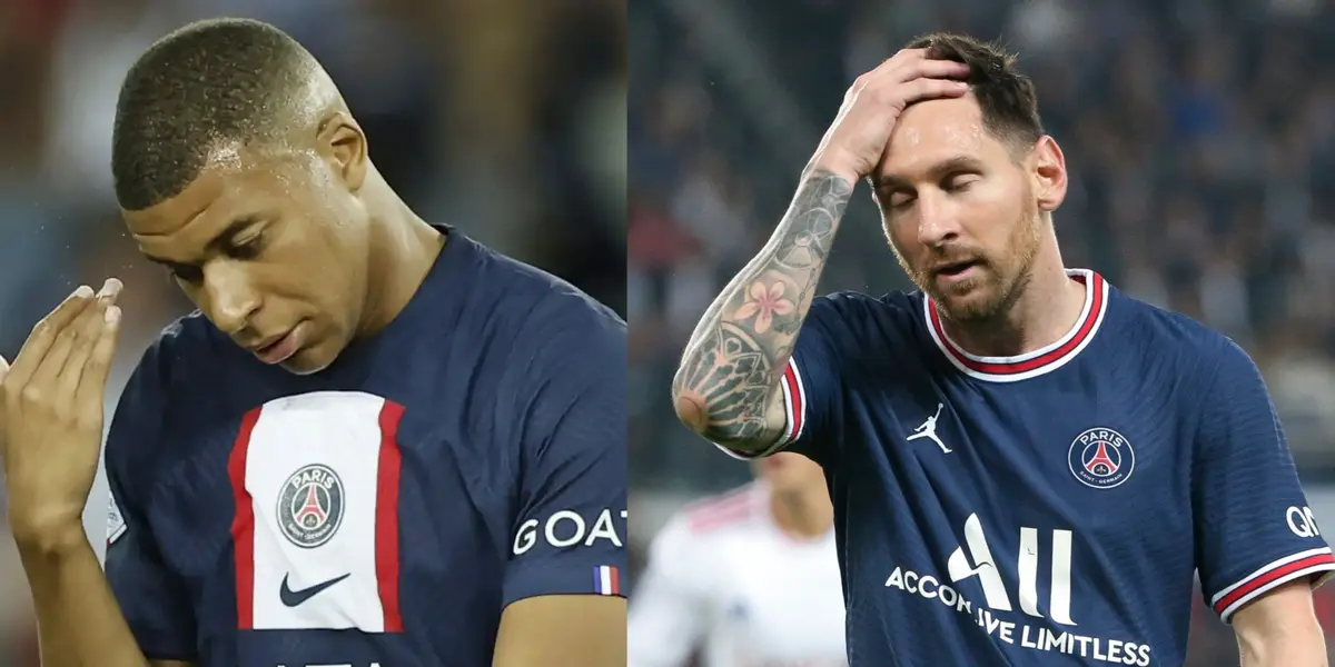 Lionel Messi's rude rejection of Kylian Mbappé, shocked PSG fans