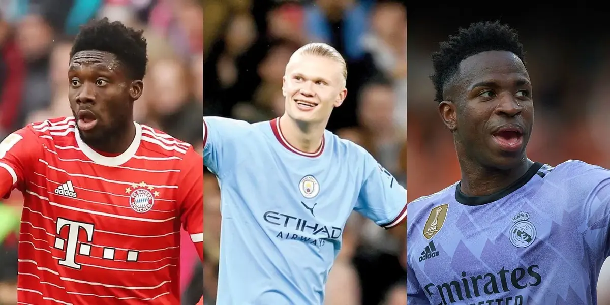 Alphonso Davies chose the best young footballer today and it is not ...