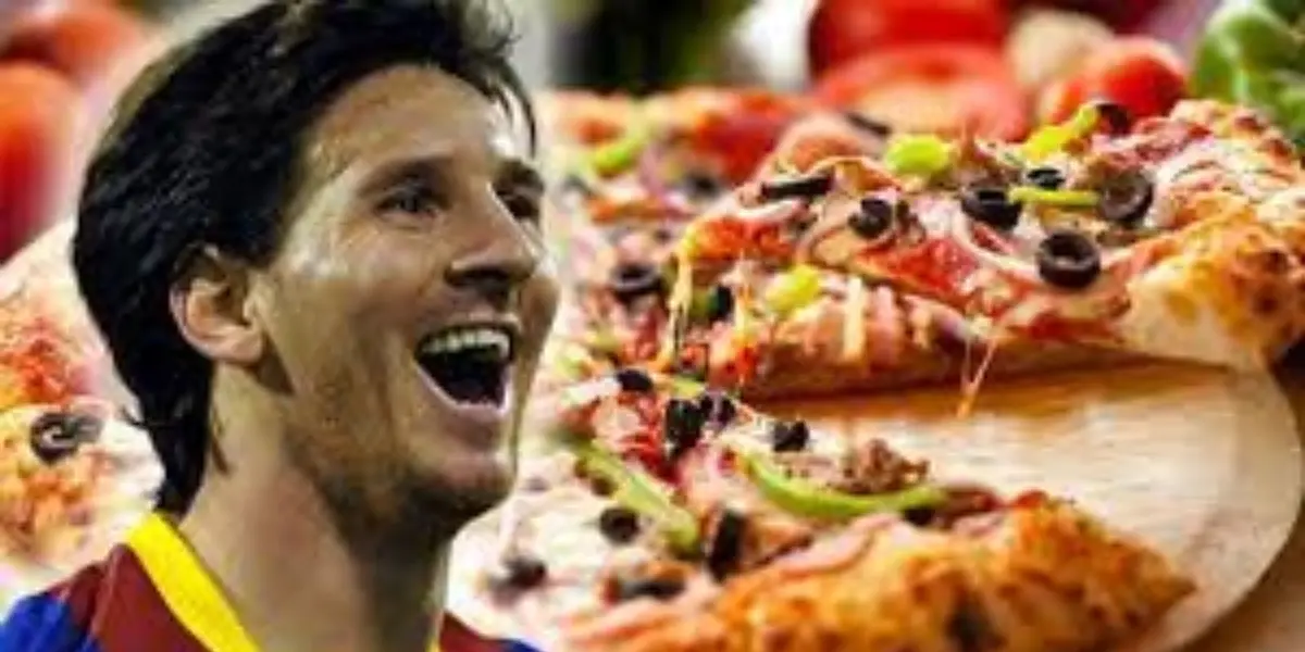 Messi used to eat Pizza at Barça, this was the Drink they banned him to ...