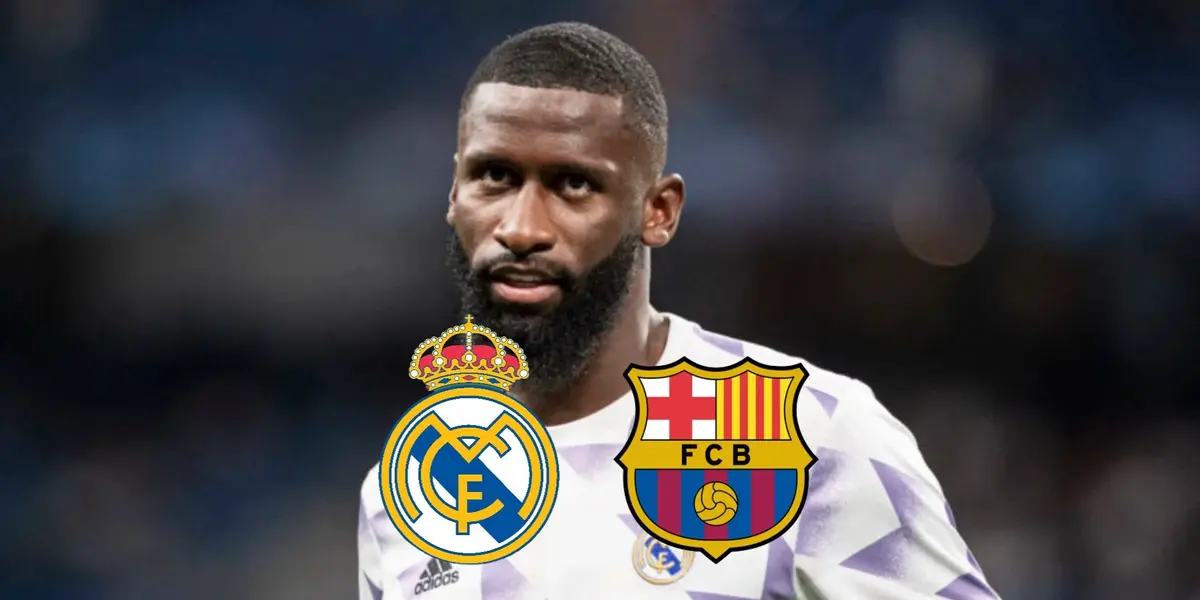 (VIDEO) Before the warm up, Real Madrid's Rudiger had an encounter with ...