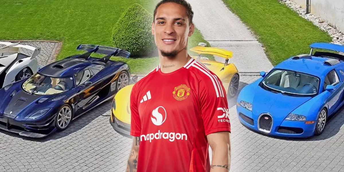 Despite Manchester United's losses, Antony has a car worth 385 thousand ...