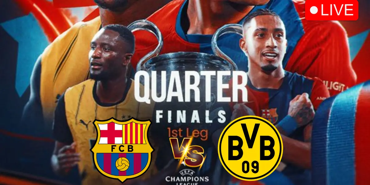 Barcelona vs Borussia Dortmund LIVE: QUARTER-FINALS of the UEFA Champions League