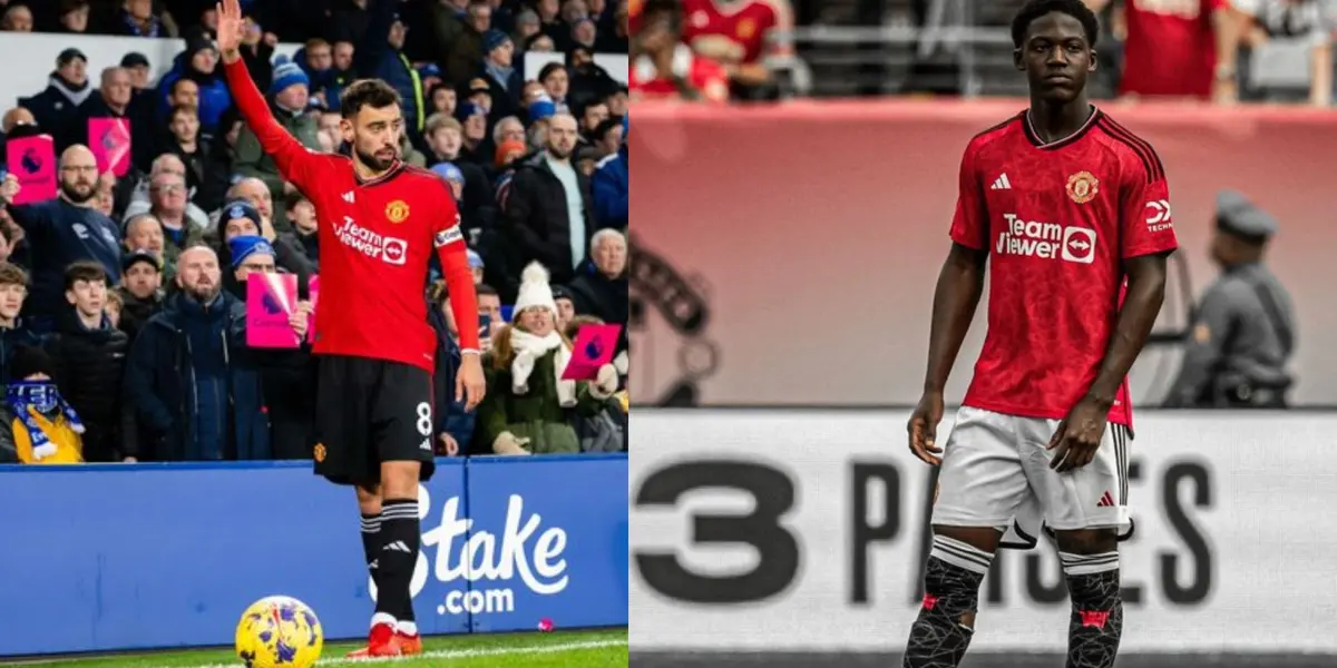 After his great game, Bruno Fernandes' words about Kobbie Mainoo