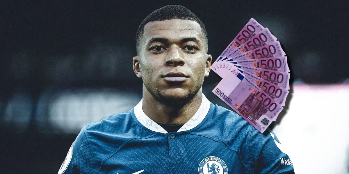 If he wins 40 million, the salary that Chelsea would pay Kylian Mbappé