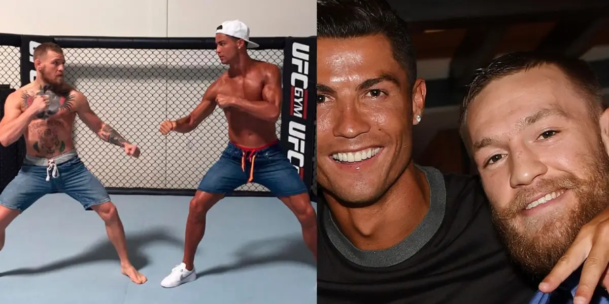 The day Cristiano Ronaldo faced Conor McGregor in a UFC ring