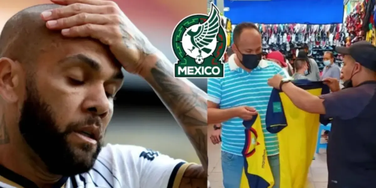 Just like Dani Alves, he had problems with the law, now he sells shirts