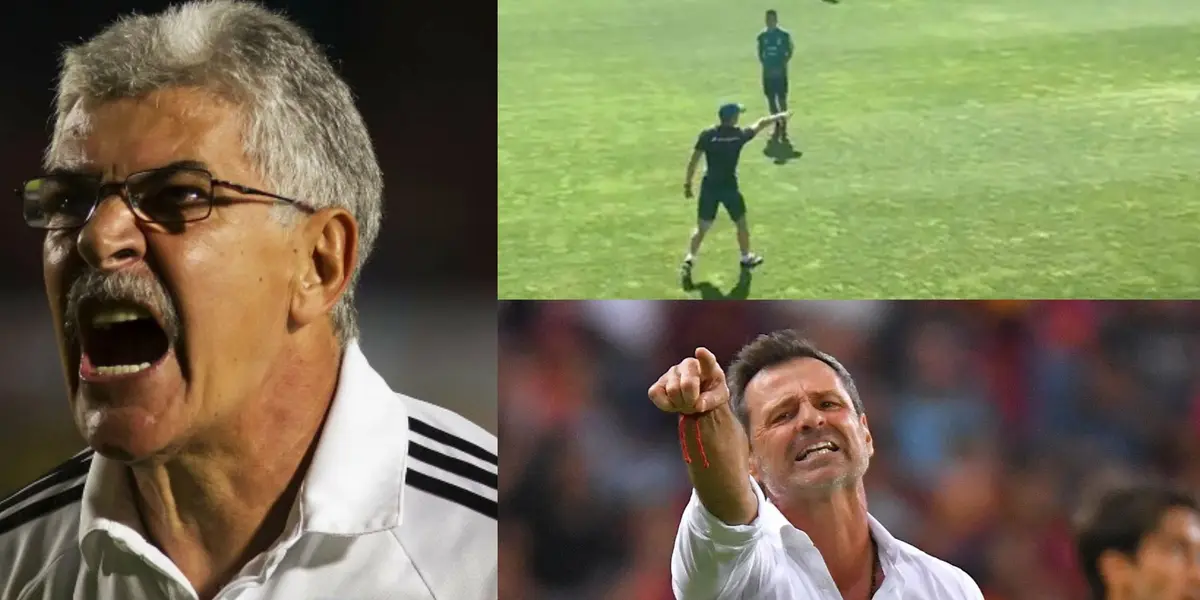 Cocca in his first practice already scolded a Mexican player for not ...