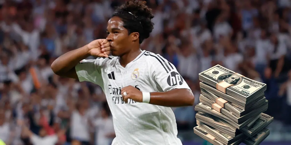 What Endrick did with his first salary, he already scored in the ...