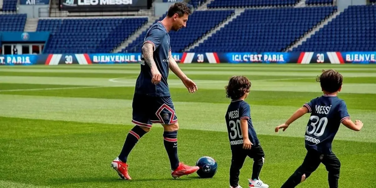 Thiago Messi, Lionel Messi's son is now a member of the PSG youth