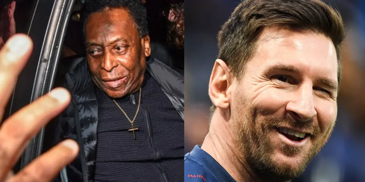 He put himself above Lionel Messi, the Argentine's lesson to Pelé