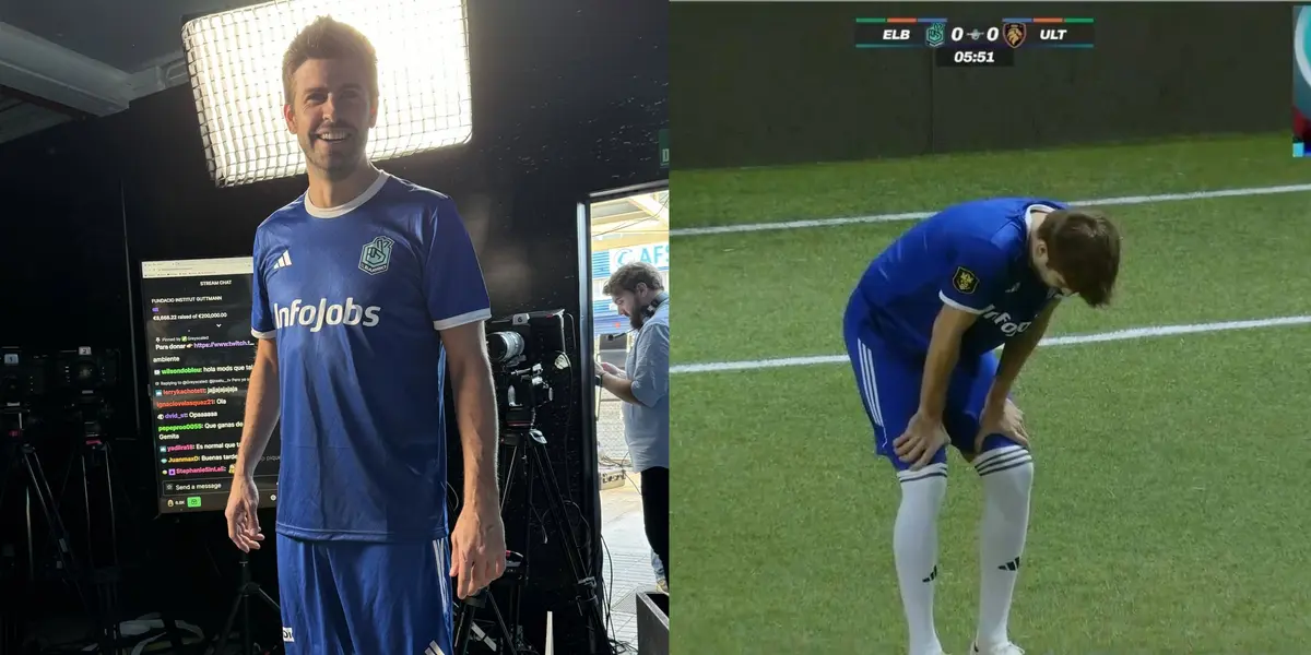 (VIDEO) Gerad Piqué returned to playing soccer and made the blooper of ...