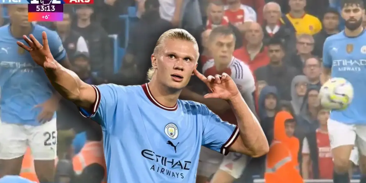 They accuse Manchester City of benefiting them in a play against Arsenal