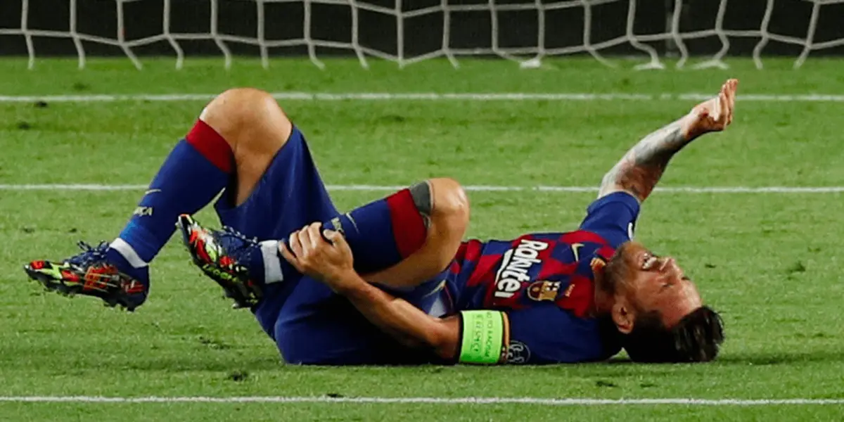 He hit Messi, his coach doesn't want him and now he wouldn't go to the ...