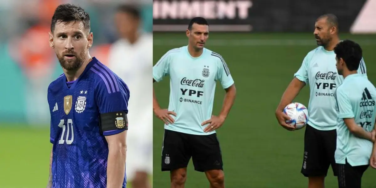 He was able to play with Messi, he turned his back on him and now ...