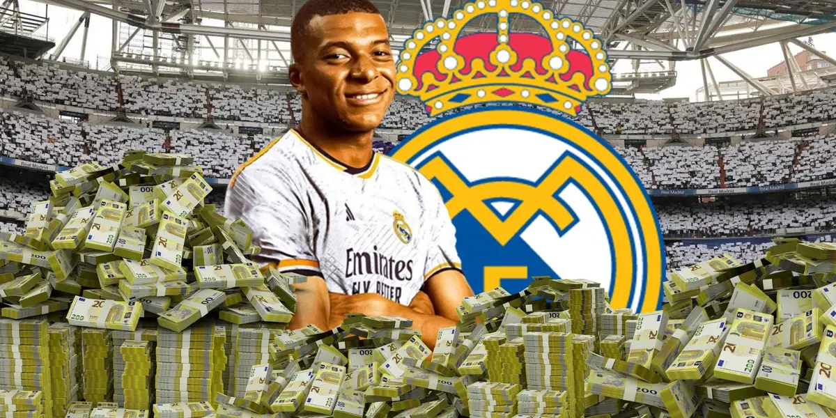 Welcome to Real Madrid Kylian Mbappé, look at the money he'll earn ...