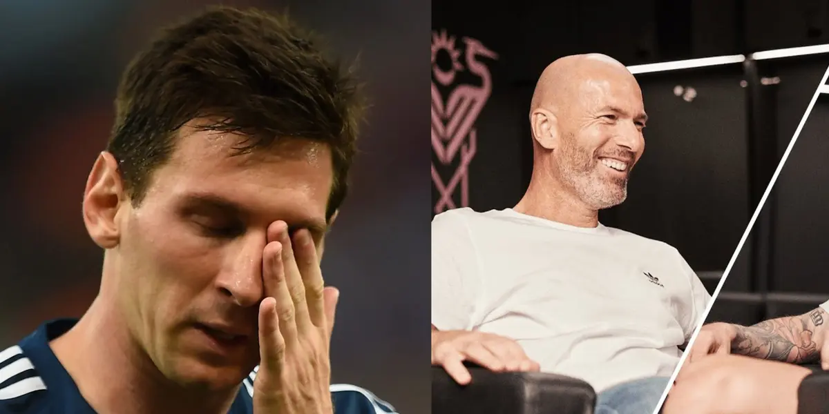 Never seen before, Lionel Messi tells Zidane the saddest moment of his ...