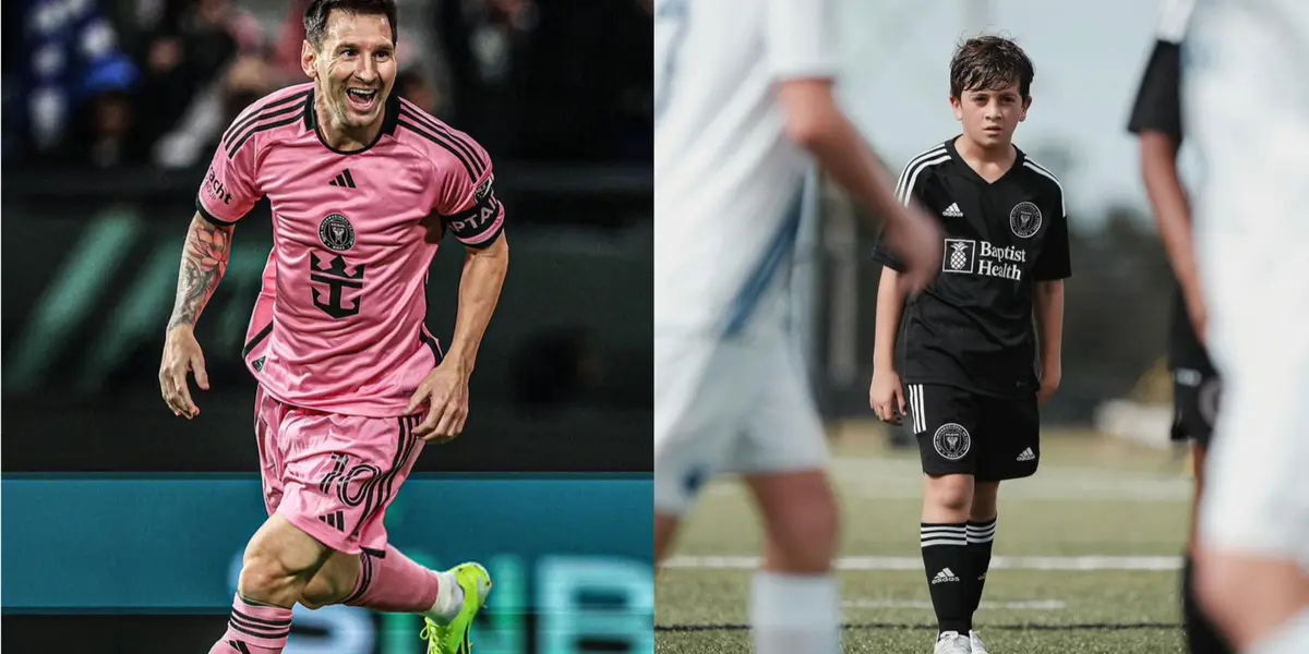 Like father like son, Thiago Messi shows amazing skills at Inter Miami