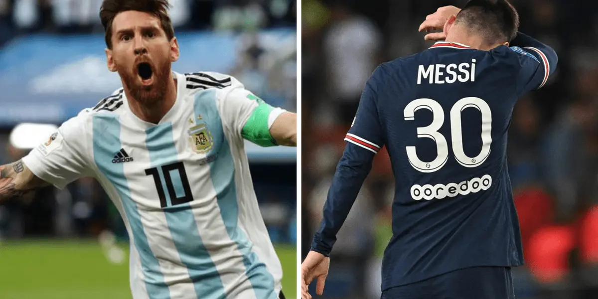 In spite of winning and scoring with Argentina, Messi is being blasted on social networks, and ...