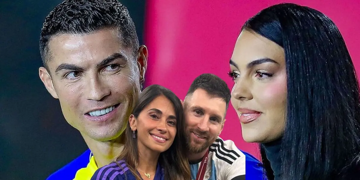 While Ronaldo is happy with Georgina, the rumors between Messi and ...