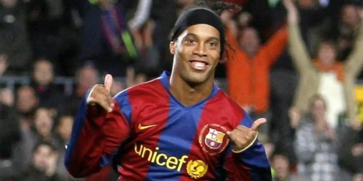 Ronaldinho, the party lover: the condition he asked for when he played ...