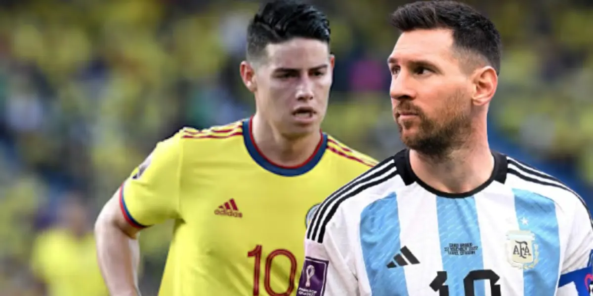 The real reason for the fight between Lionel Messi and James Rodríguez ...