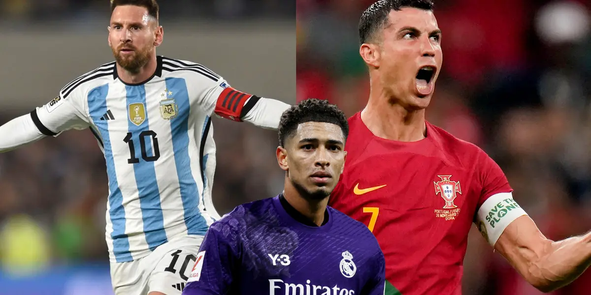 (VIDEO) Shocking! Bellingham picks his GOAT between Messi or Ronaldo