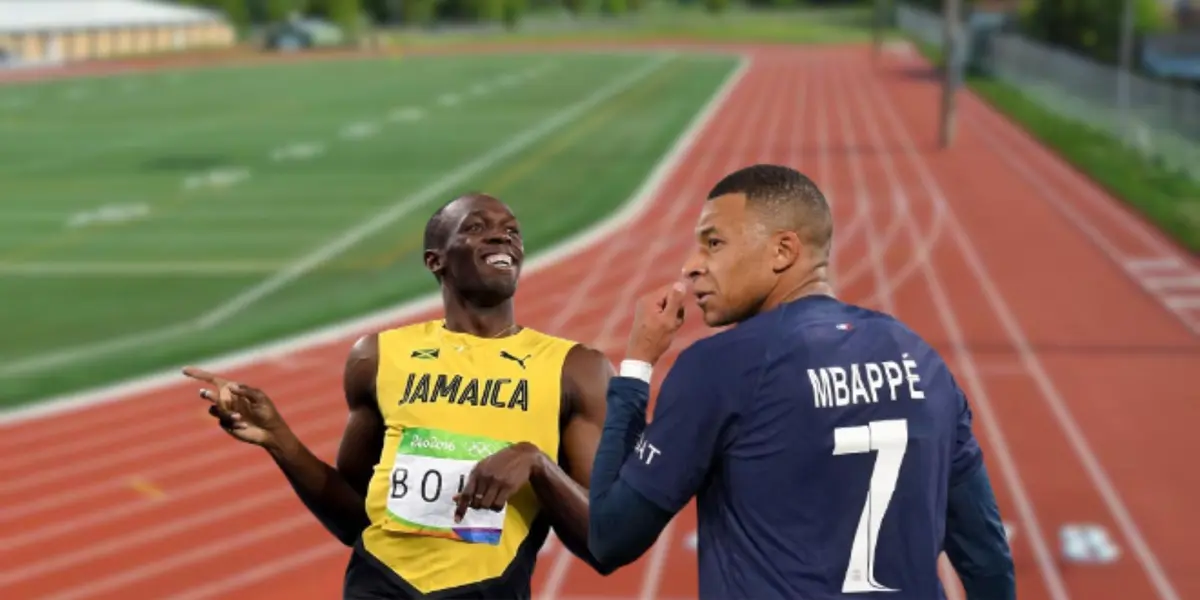 (VIDEO) Usain Bolt was asked if he could beat Mbappé on a 100m race and his answer shock everyone