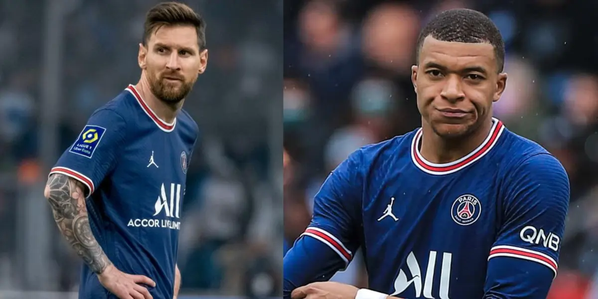 The shocking anger of Kylian Mbappe on Instagram with PSG for Lionel Messi