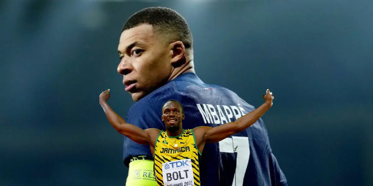 Is Mbappé scared? Usain Bolt challenged the Frenchman to a 100m race ...