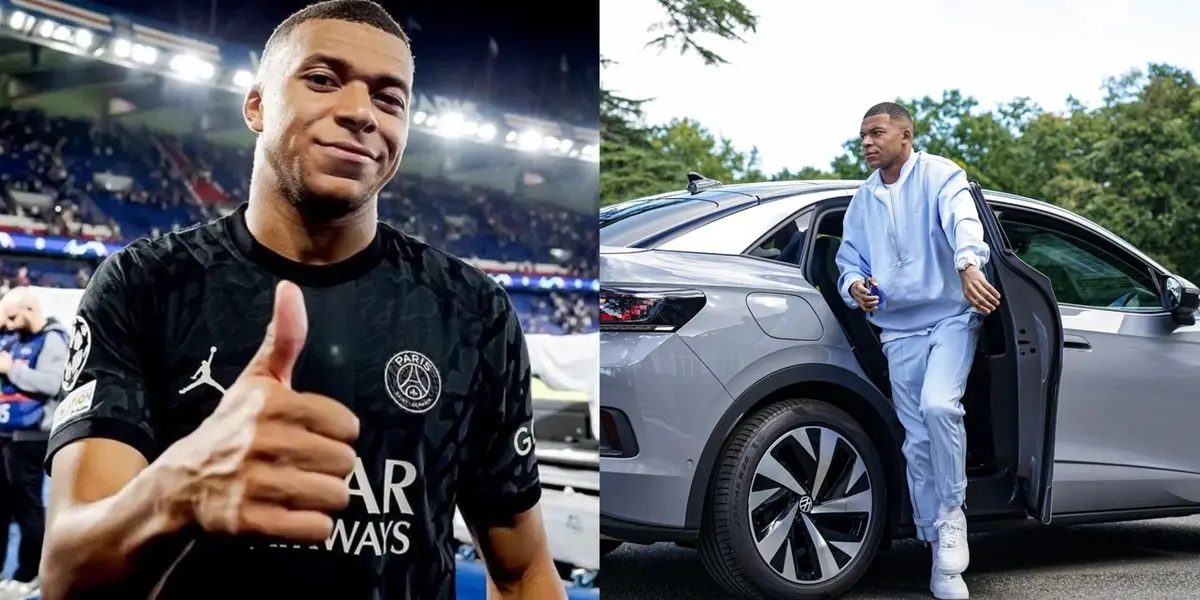 Kylian Mbappe's car collection includes a 527k Ferrari, the other cars ...