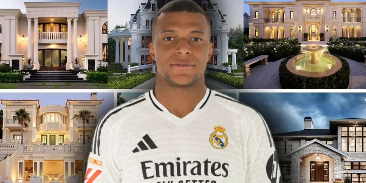 The luxurious house in which Mbappé lives belonged to a former Madrid