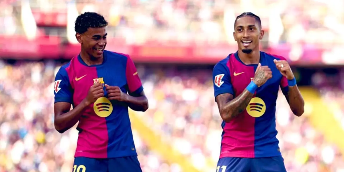 (VIDEO) Stunning Goals from Lamine Yamal and Raphinha Lead Barcelona’s ...