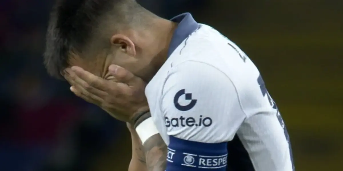 The injury of Lautaro Martinez confirmed after being substituted ...