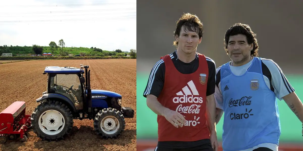 He shone with Maradona and played with Messi, now he's dedicated to ...