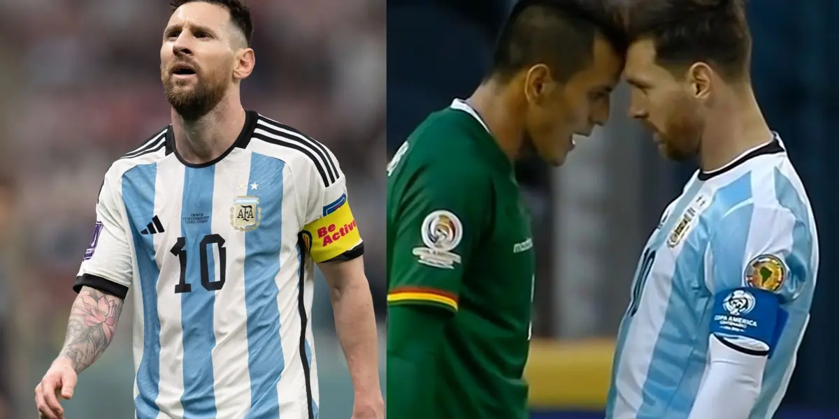 This is how Lionel Messi did when he faced Bolivia in the past