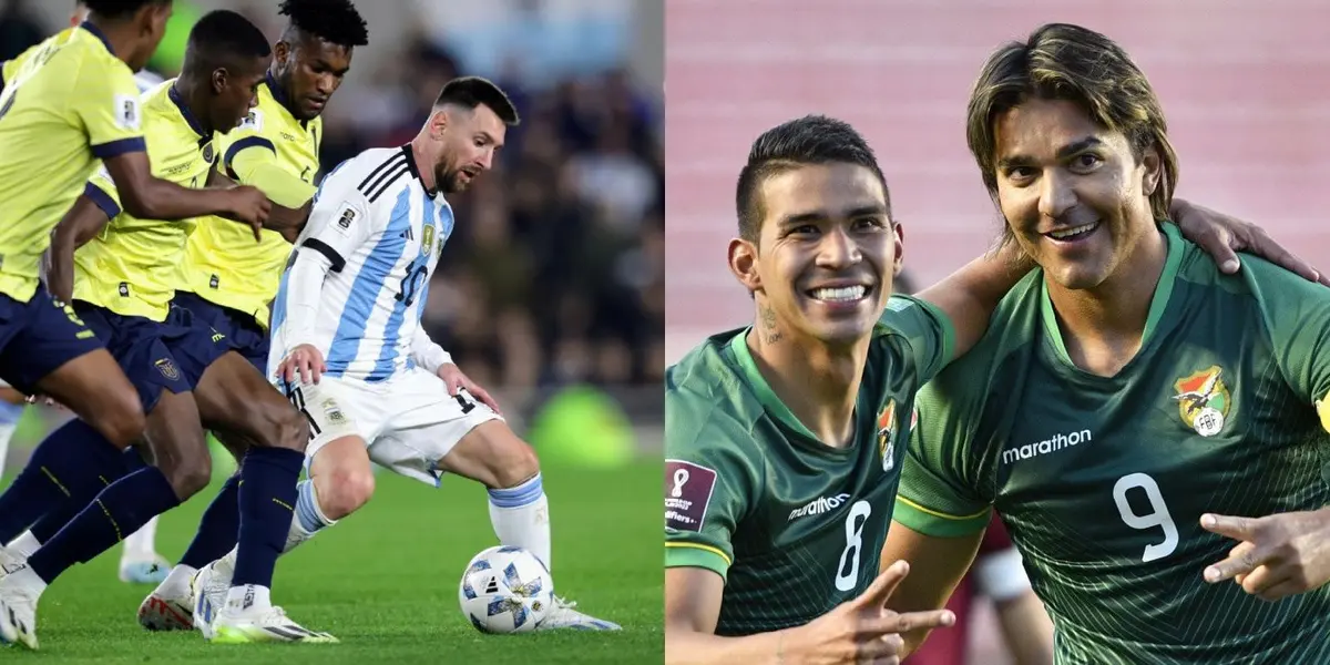 What a historic Bolivian player said about Lionel Messi before the game ...