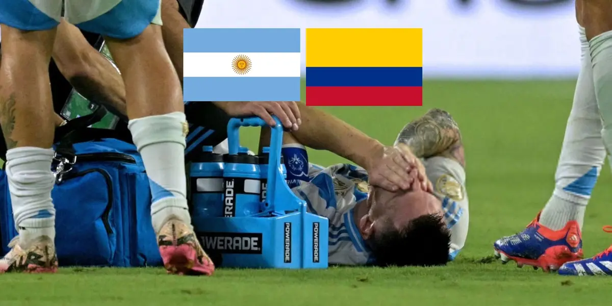 (PHOTO) This is how Messi's ankle looks after the injury suffered in ...
