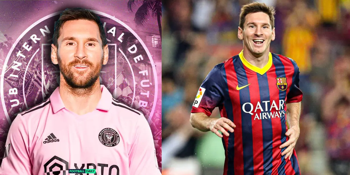 Despite signing for Inter Miami, the shocking promise that Messi made ...
