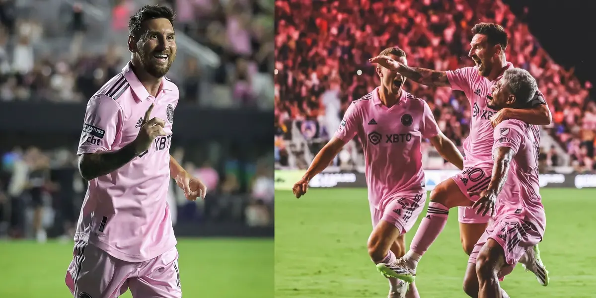 Lionel Messi's incredible gesture of humility with his teammate against ...