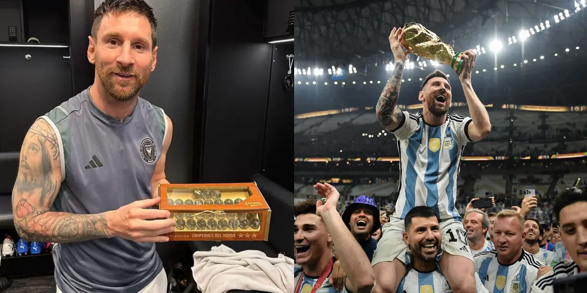 The newest gift Lionel Messi received for winning the World Cup with ...