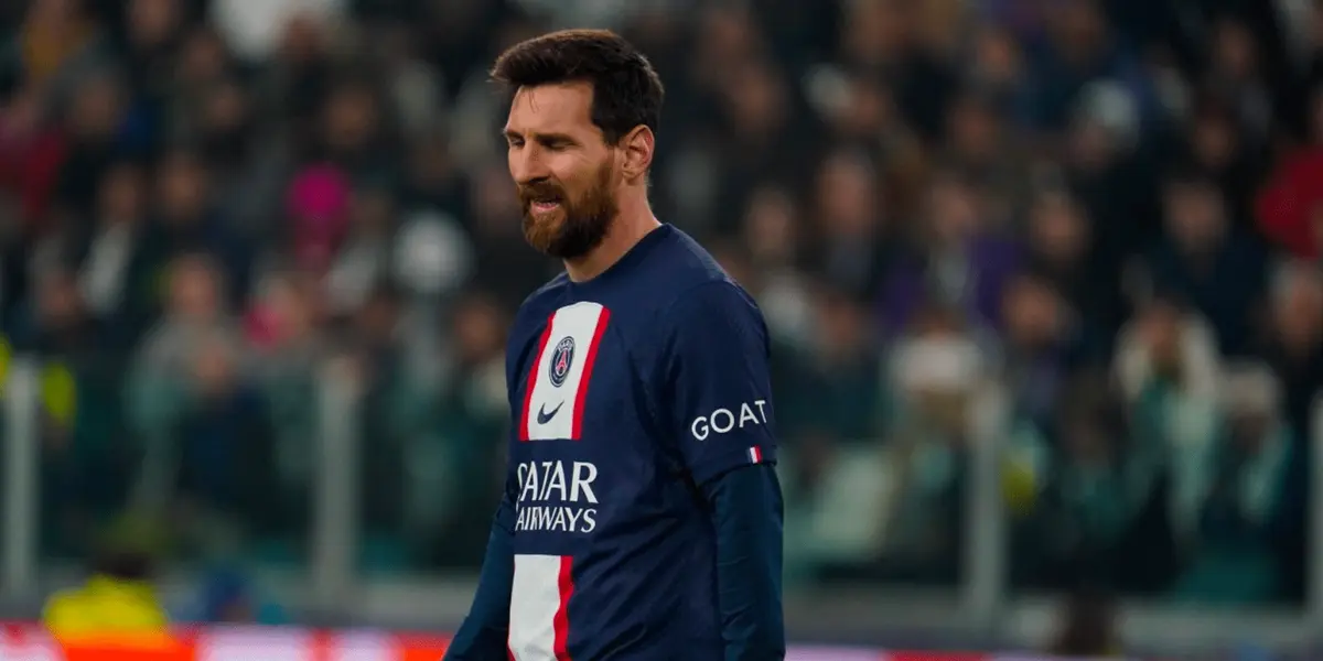 The real reason why they say that Lionel Messi hit his rival after PSG ...
