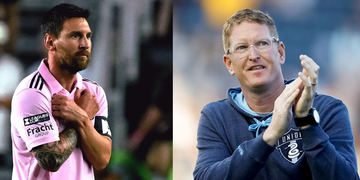Philadelphia Union manager's message to Lionel Messi hours before the ...