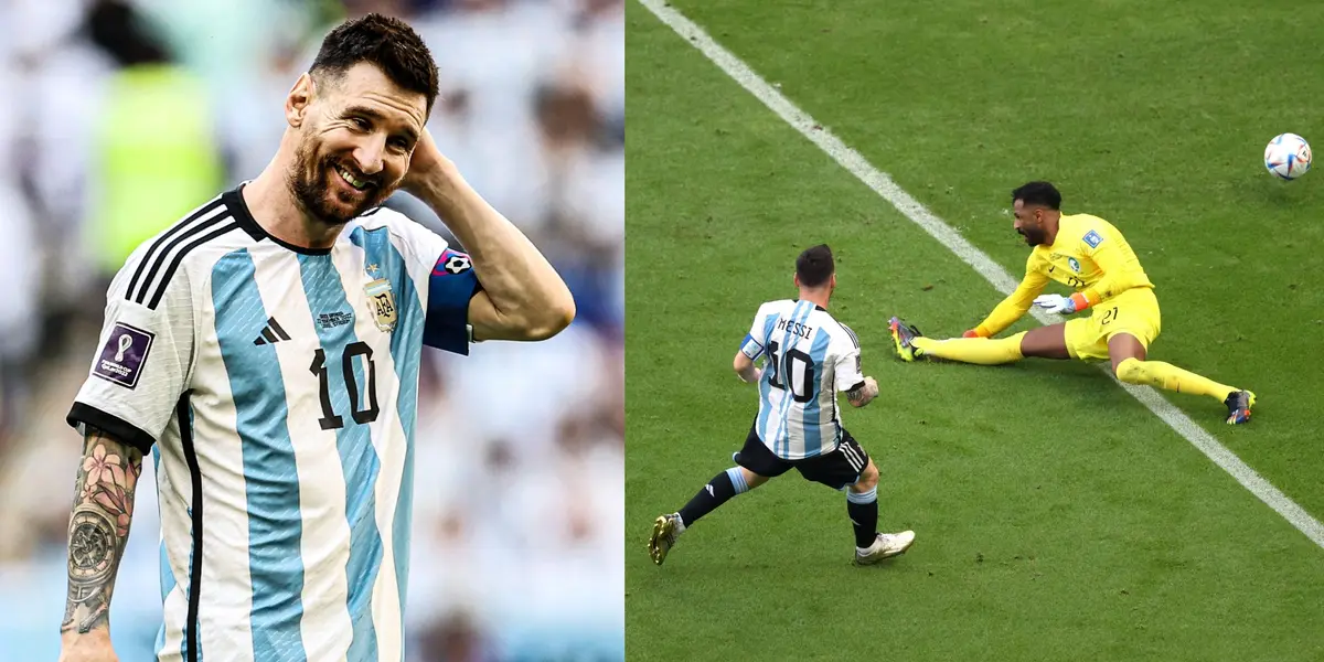 Messi's magical play against Saudi Arabia that amazed the entire ...