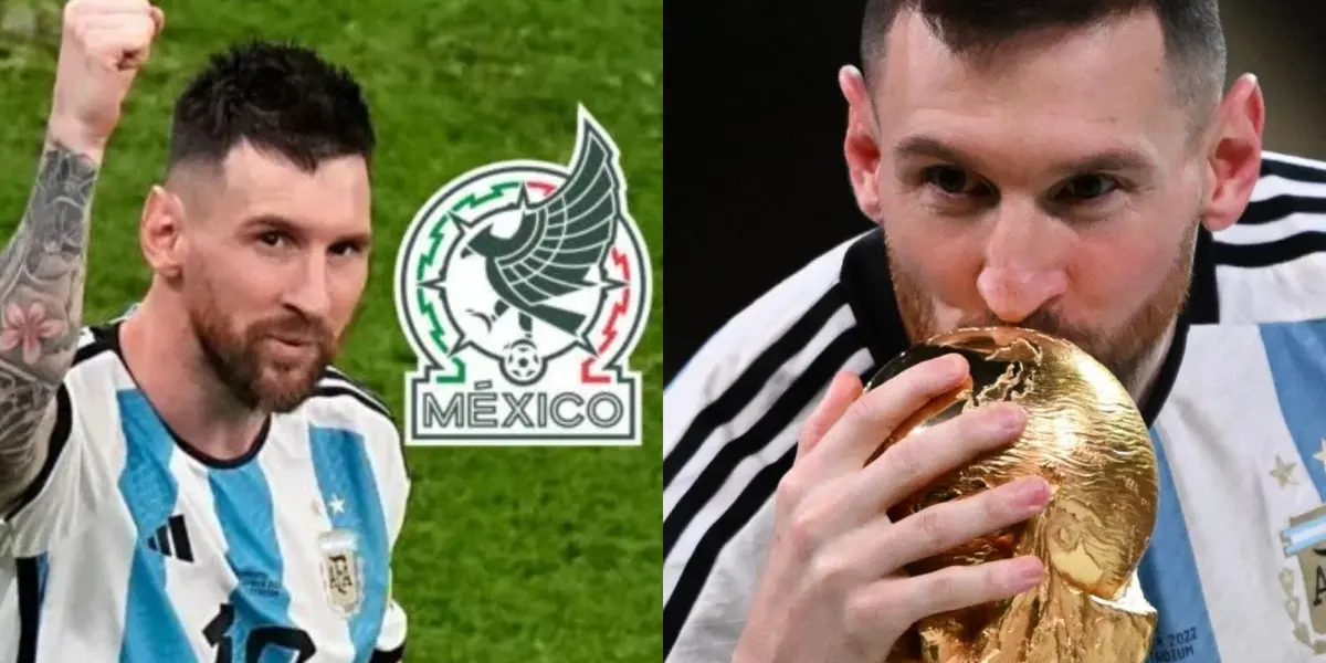 Lionel Messi is world champion and the message he sent to Mexico after ...