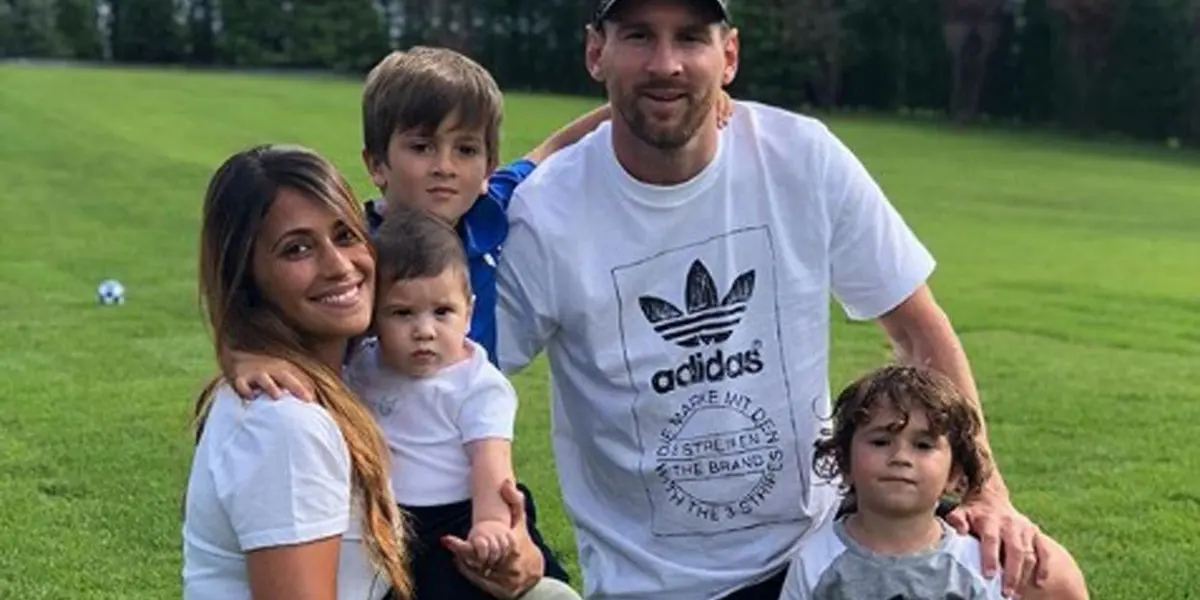 The sons of Lionel Messi went viral again with their reaction to their ...