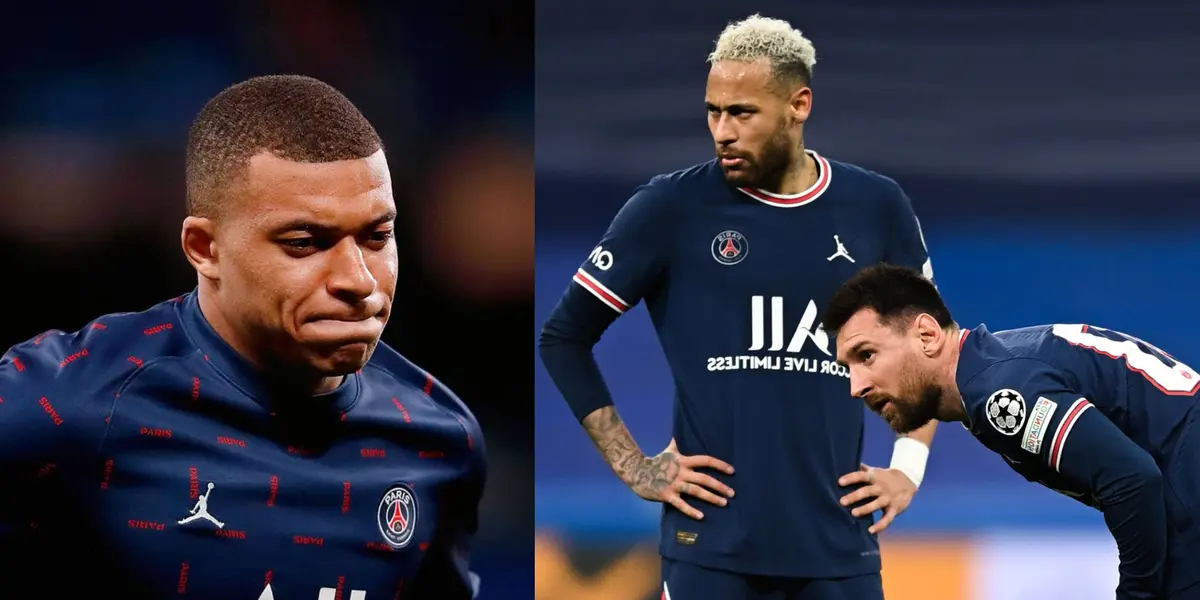 While Messi shone with PSG, the reason why Mbappe gets desperate with ...